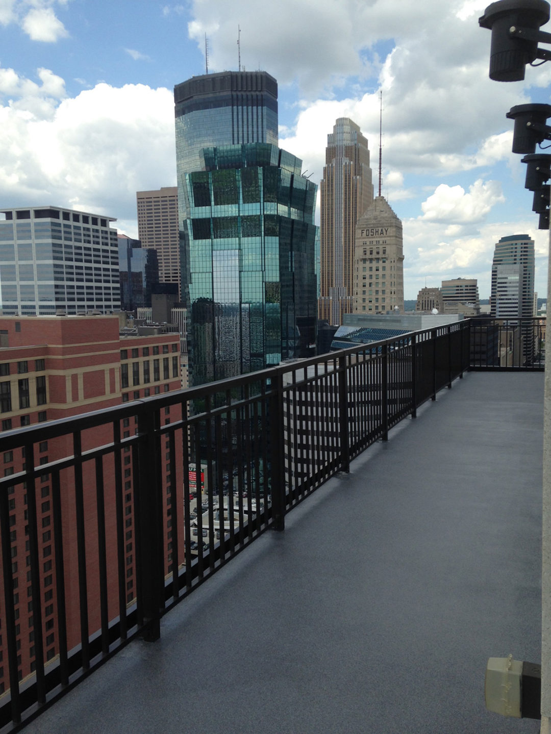 Commercial Walkway - Precision Concrete Coatings